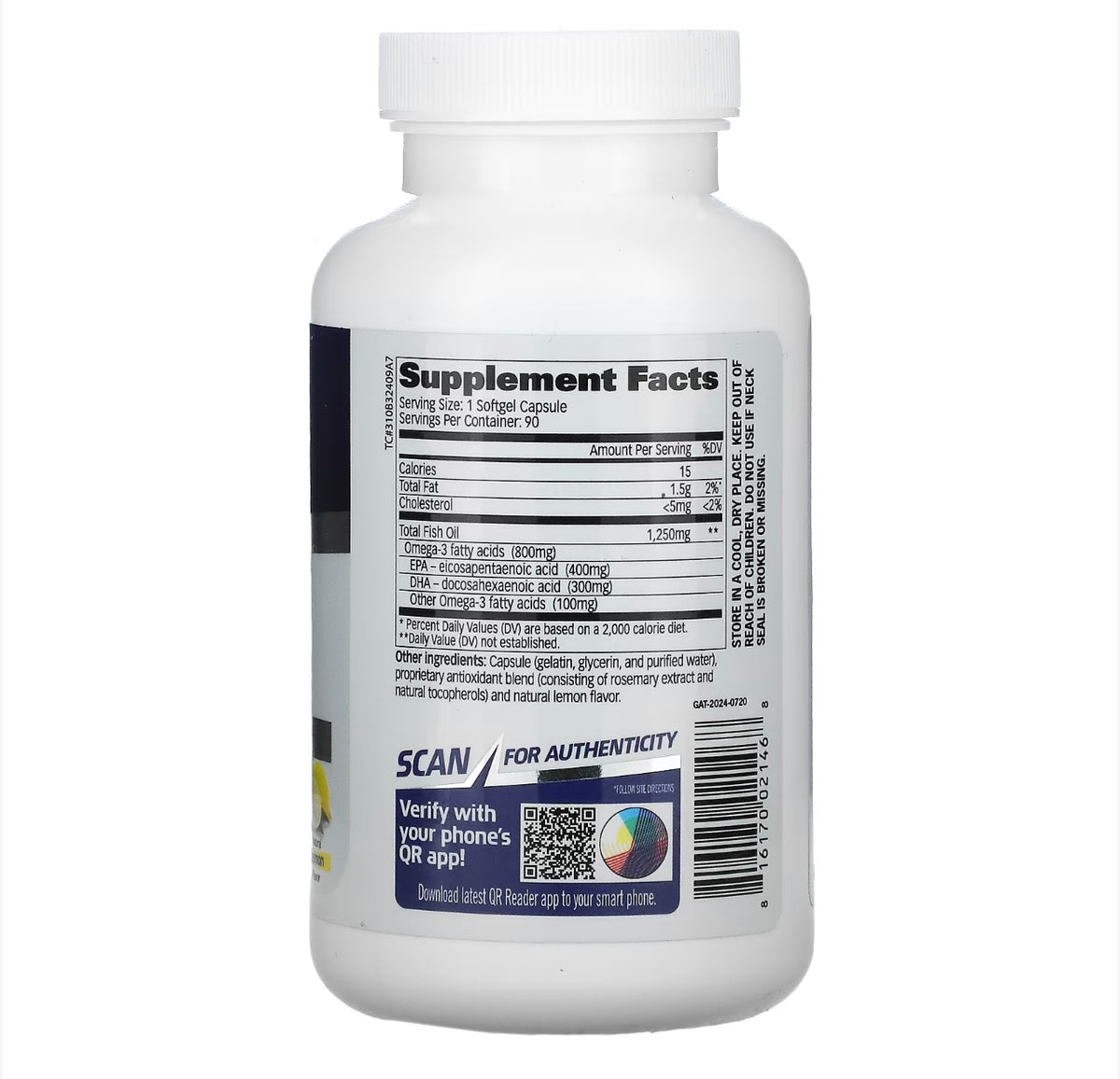 GAT OMEGA-3 – Power in sports