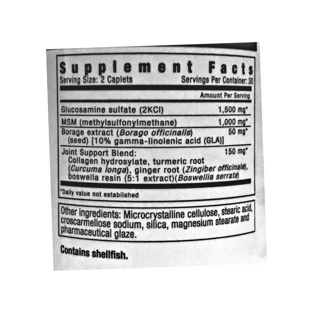 GLUCOFLEX GLUCOSAMINA & MSM – Power in sports